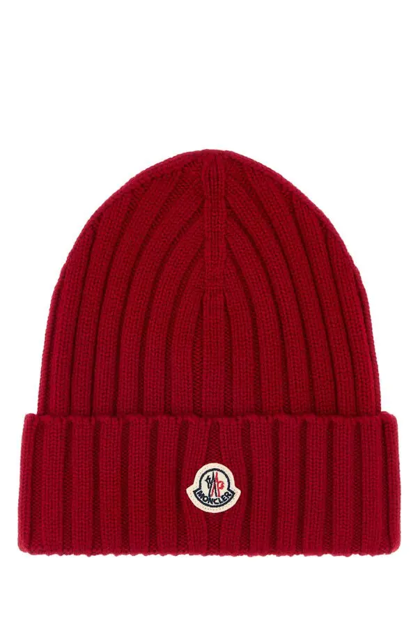 Moncler Wool Beanie Hat