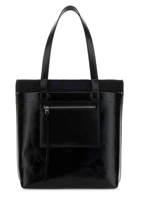 Alexander McQueen Canvas Shopping Bag