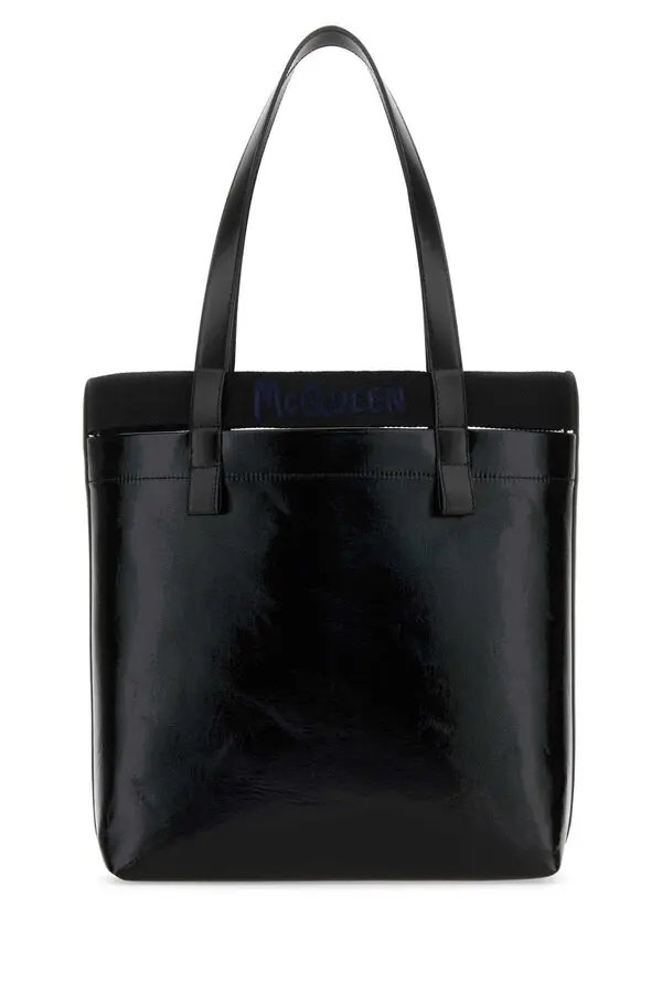 Alexander McQueen Canvas Shopping Bag