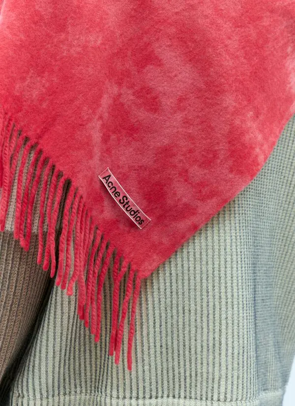 Acne Studios Narrow Tie-dye Wool Scarf