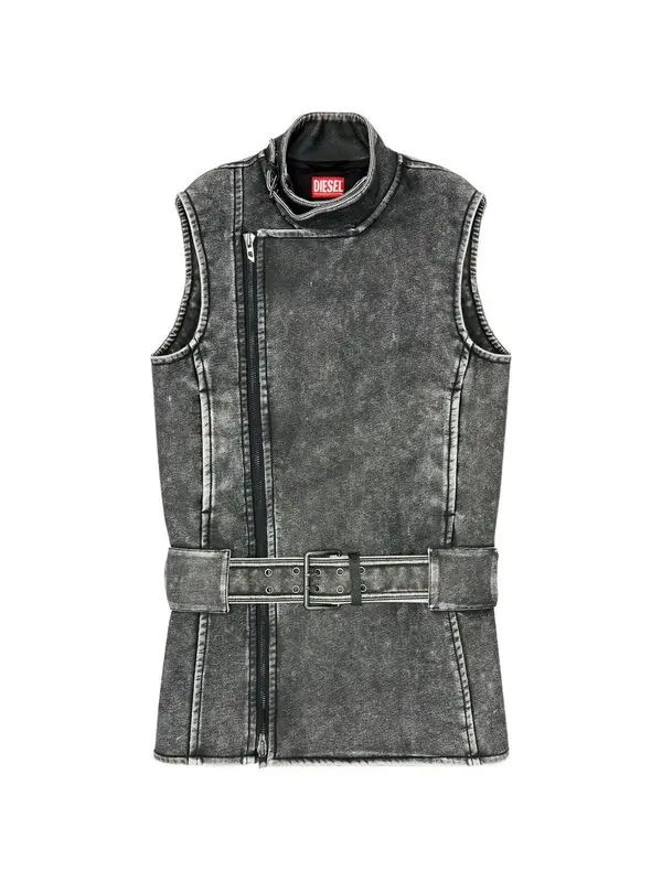 DIESEL® Belted Mini Dress