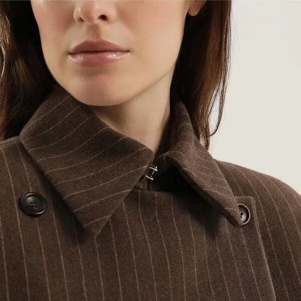 1989 STUDIO Double-breasted Striped Blazer