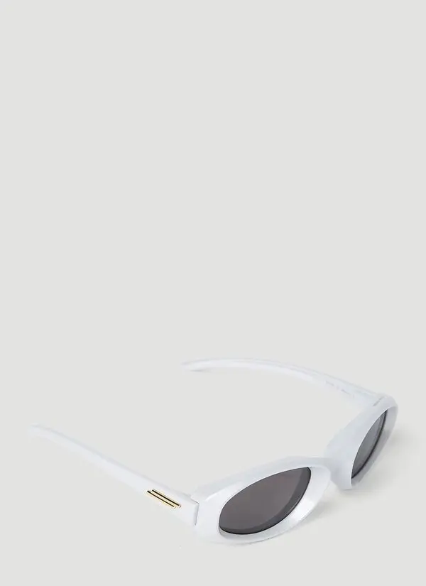 Bottega Veneta Arch Oval Sunglassses