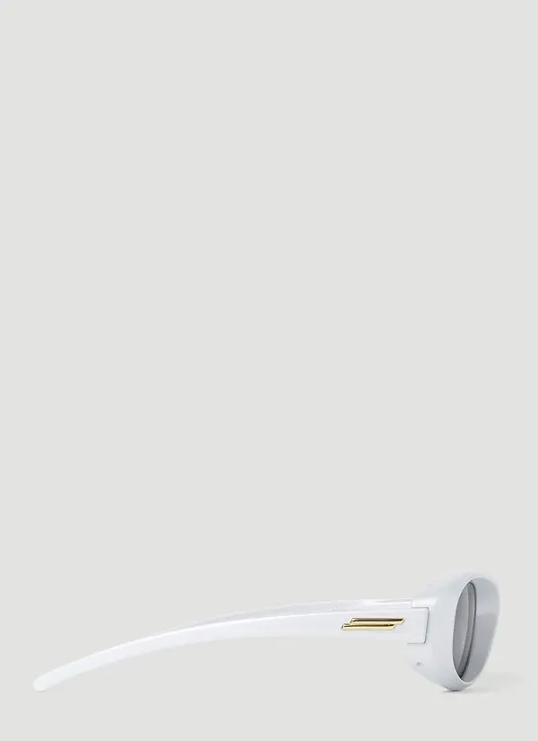 Bottega Veneta Arch Oval Sunglassses