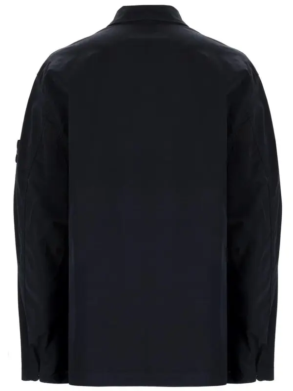 Stone Island Cotton Overshirt - Blue