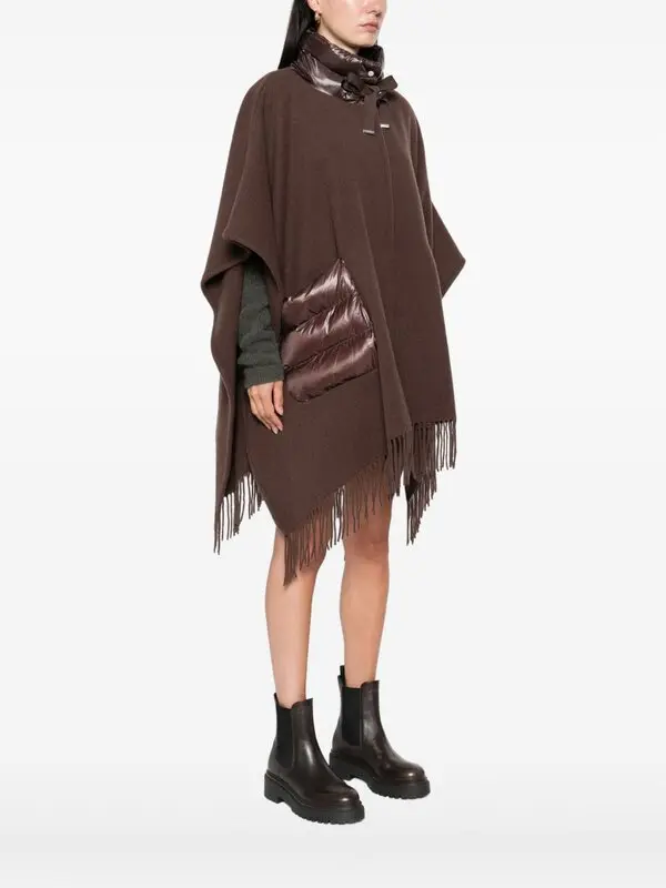 Herno Wool And Nylon Cape