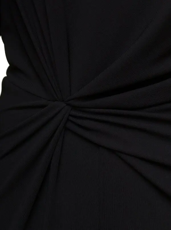 Saint Laurent One-shoulder Jersey Jumpsuit - Multicolor