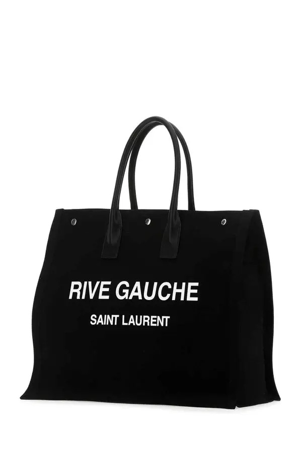 Saint Laurent Canvas Large Rive Gauche Shopping Bag