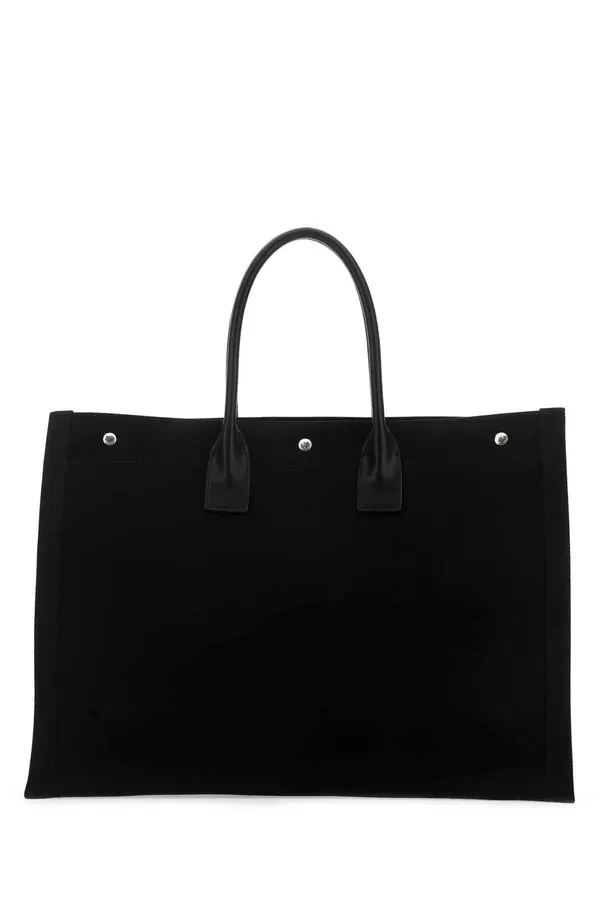 Saint Laurent Canvas Large Rive Gauche Shopping Bag