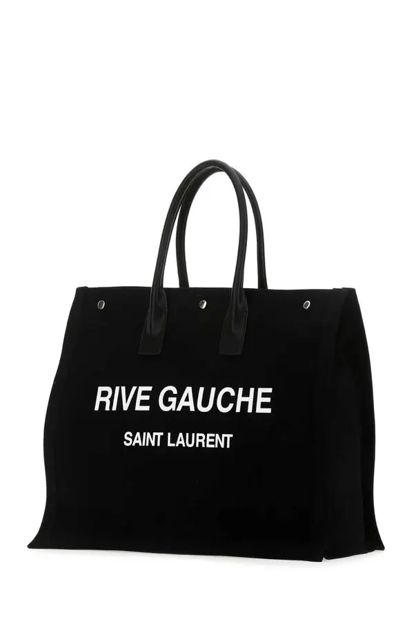 Saint Laurent Rive Gauche Shopping Bag - Black