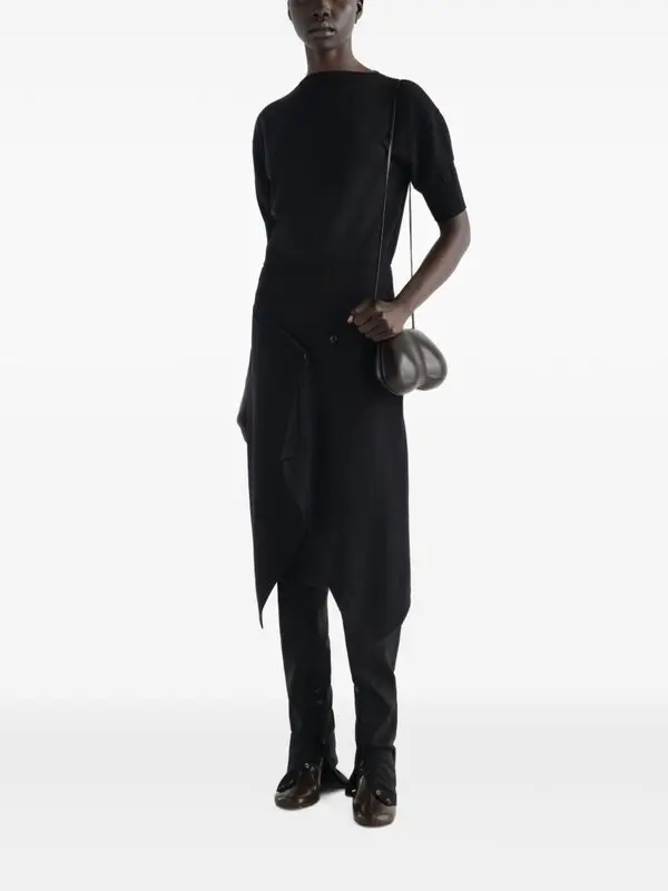 LEMAIRE Wool Blend Midi Skirt