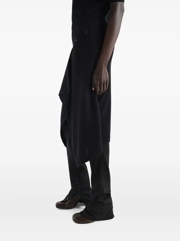 LEMAIRE Wool Blend Midi Skirt