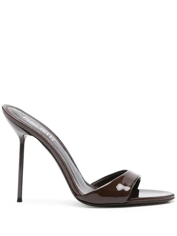 Paris Texas Lidia Patent Leather Mules - Multicolor