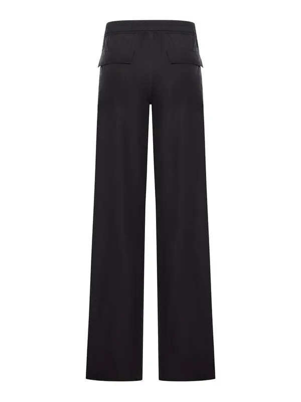 Moncler Rick Owens Drawstring Trousers In Technical Fabric