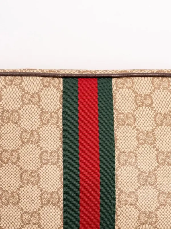 Gucci Gg Coated Web` Crossbody Bag
