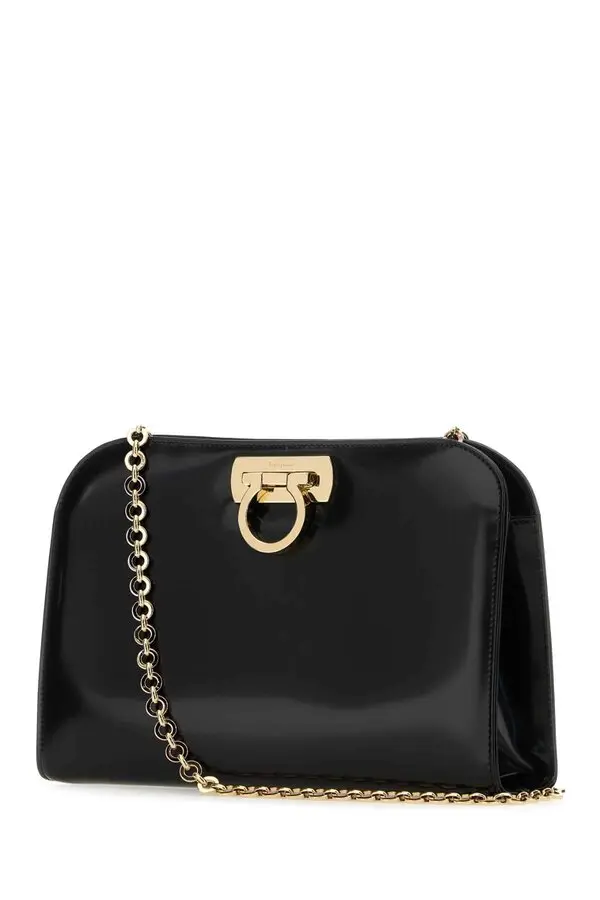FERRAGAMO Leather Clutch