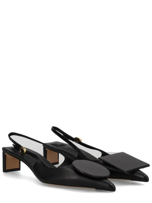 Jacquemus Les Slingbacks Duelo Shoes - Black