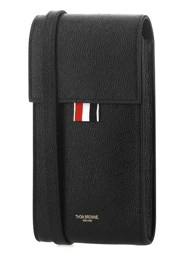 Thom Browne Leather Phone Holder