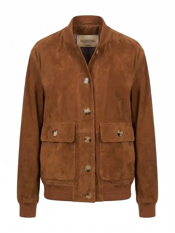 Valentino Garavani Leather Jacket - Multicolor