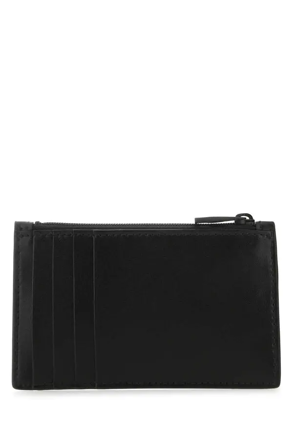 Alexander McQueen Leather Card Holder