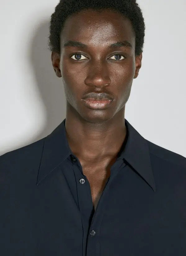 Dolce & Gabbana Martini Fit Stretch Charmeuse Shirt