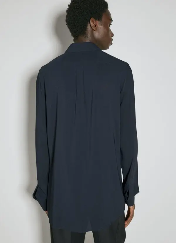 Dolce & Gabbana Martini Fit Stretch Charmeuse Shirt