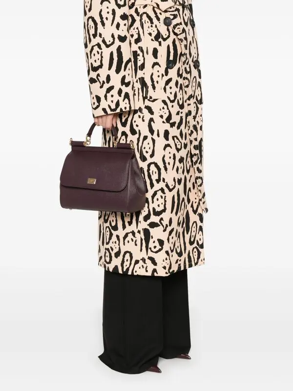 Dolce & Gabbana Sicily Large Leather Handbag