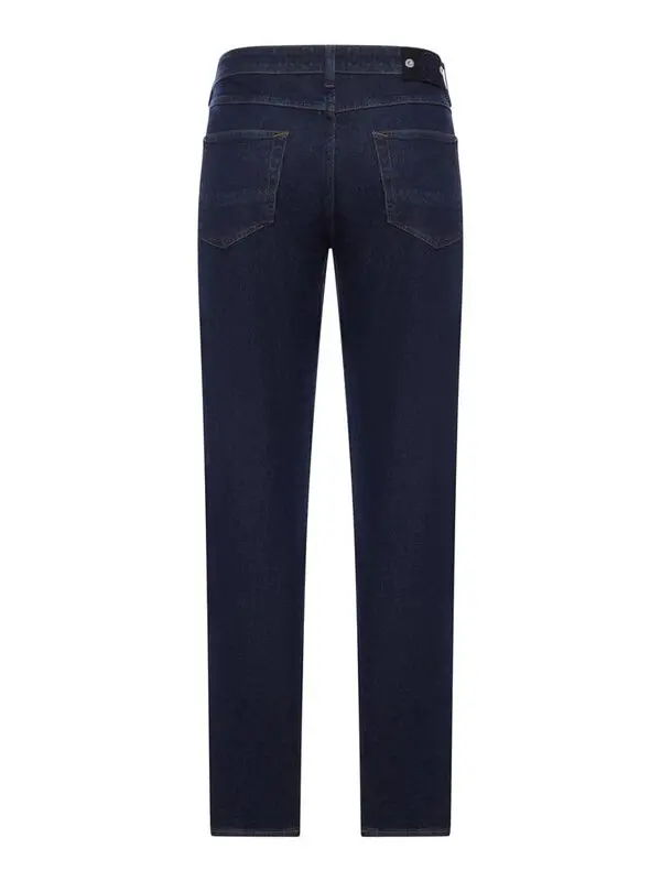 Stone Island Slim Jeans With Compass Logo