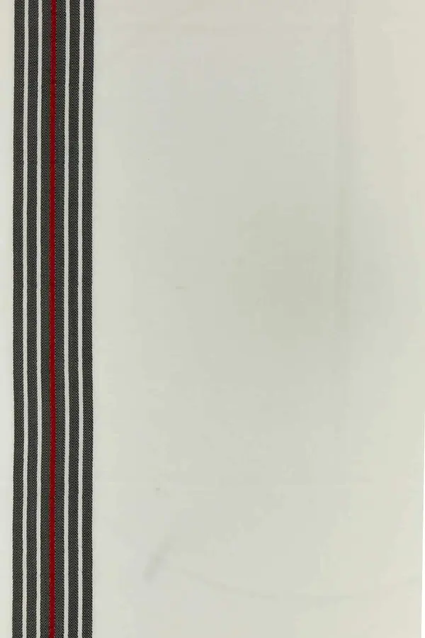Alexander McQueen Ivory Wool Blend Foulard