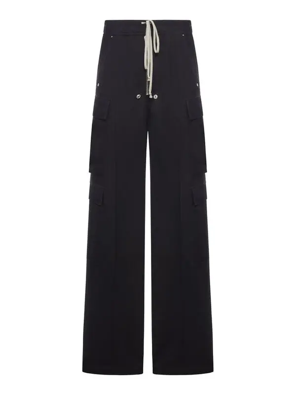 Rick Owens Cotton Cargobelas Trousers - Multicolor