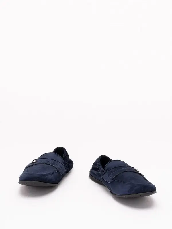 Dolce & Gabbana Elastic-back Calf Leather Loafers - Multicolor