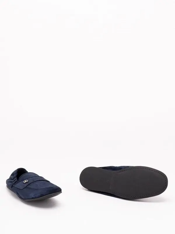 Dolce & Gabbana Elastic-back Calf Leather Loafers - Multicolor