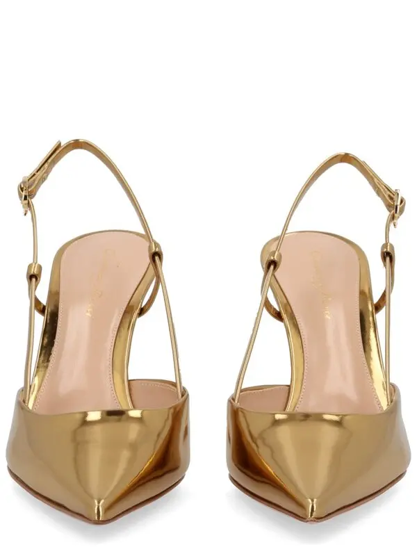 GIANVITO ROSSI Ascent Pumps - Gold