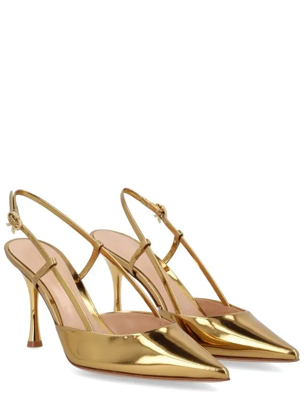 GIANVITO ROSSI Ascent Pumps - Gold