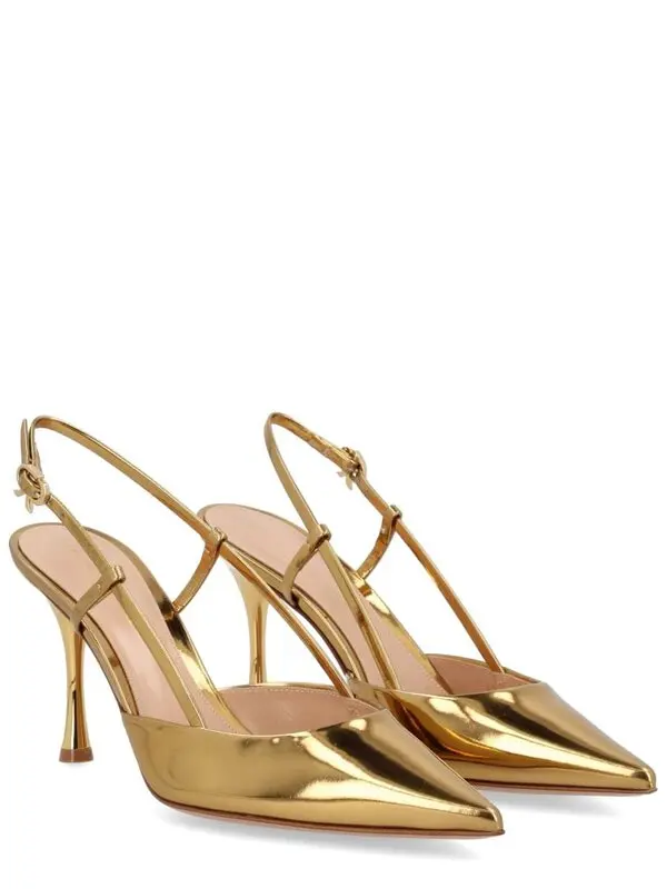 GIANVITO ROSSI Ascent Pumps - Gold
