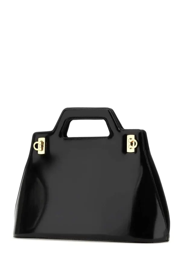 FERRAGAMO Leather Wanda M Handbag