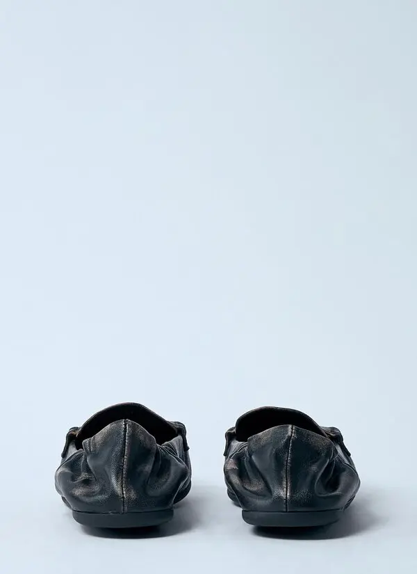 Prada Logo Plaque Loafters