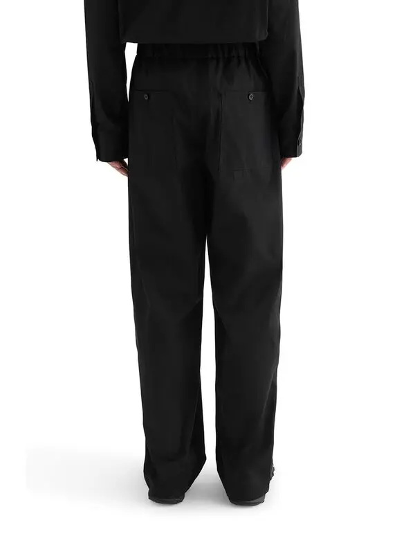 JIL SANDER Cotton Poplin Cargo Pants