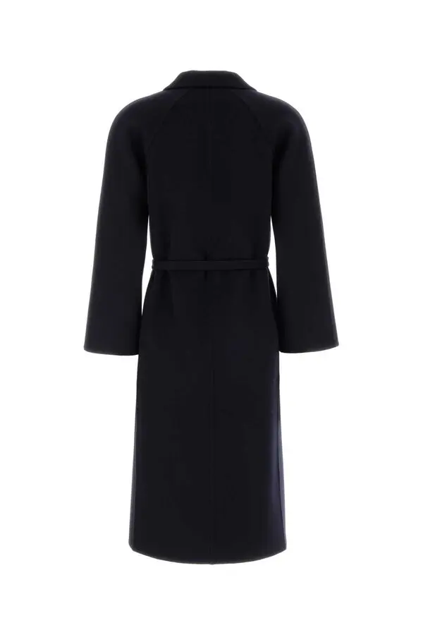 JIL SANDER Midnight Wool Coat