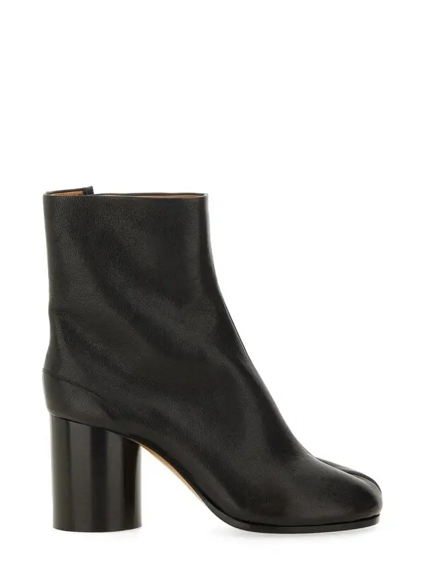 MAISON MARGIELA Leather Tabi Boots - Black