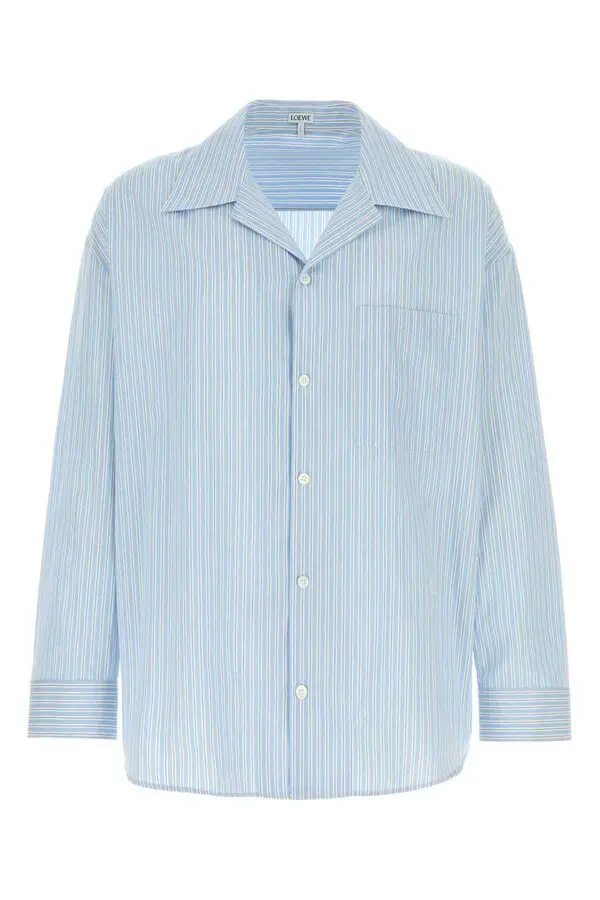 Loewe Embroidered Poplin Shirt