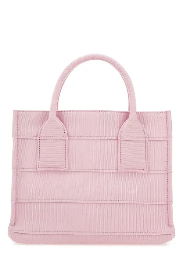 FERRAGAMO Fabric Beach Handbag - Pink