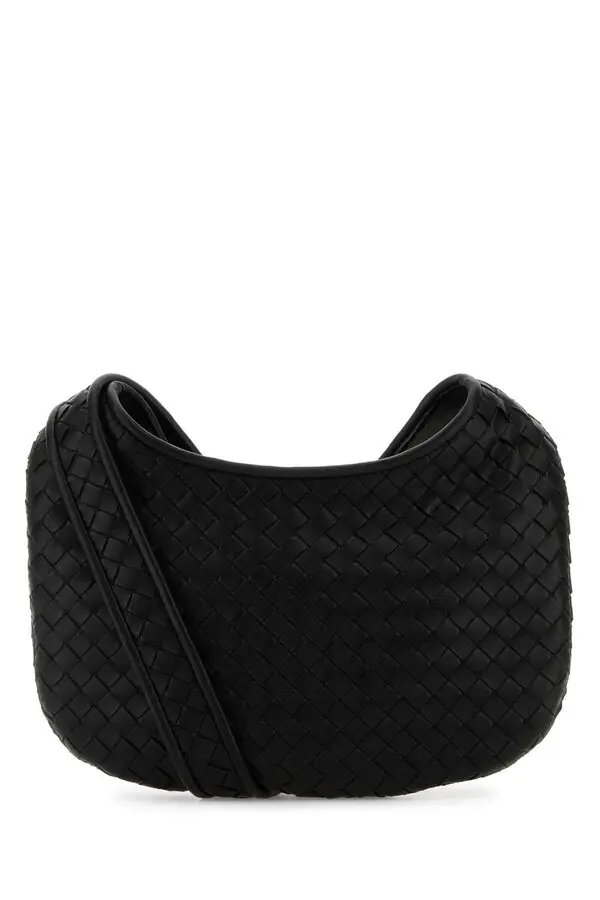 Bottega Veneta Small Veneto Crossbody Bag - Black
