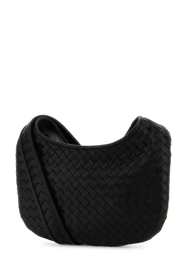 Bottega Veneta Small Veneto Crossbody Bag - Black