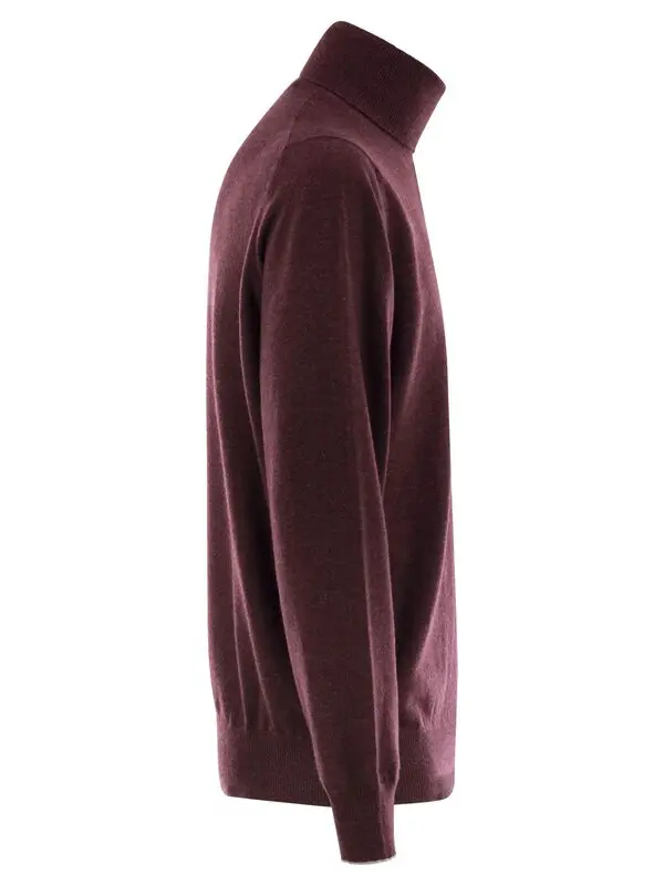 Brunello Cucinelli Cashmere Turtleneck Sweater - Multicolor