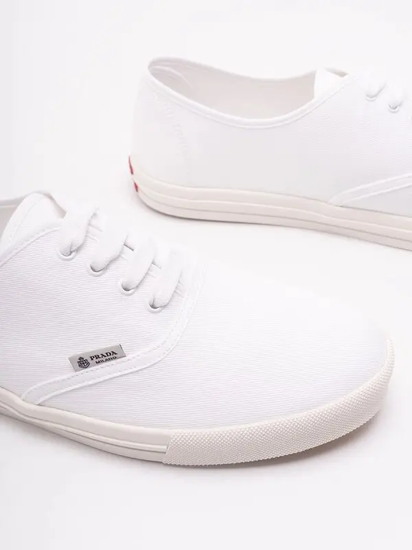 Prada Imprint` Cotton Sneakers