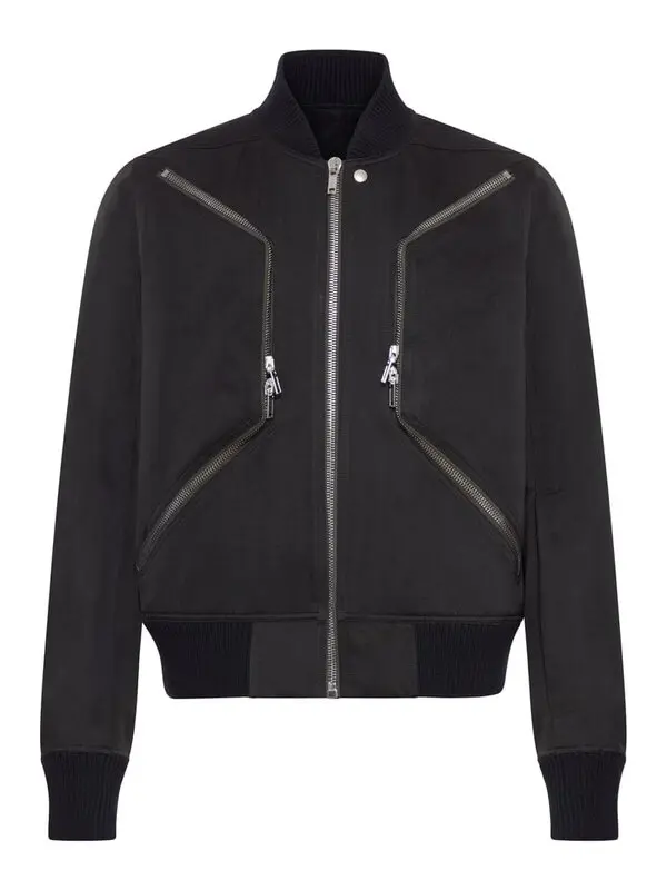 Rick Owens Padded Heizer Bomber Jacket - Black