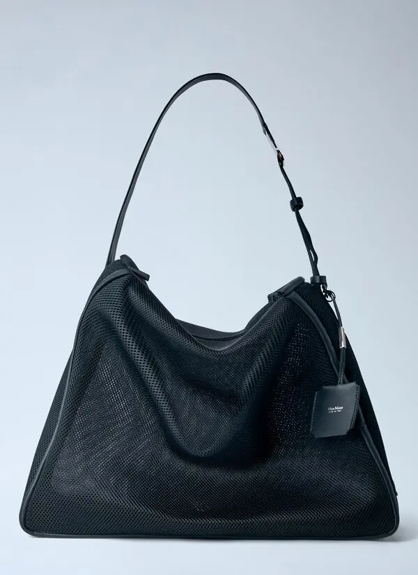 Max Mara Large Mesh Shoulder Bag