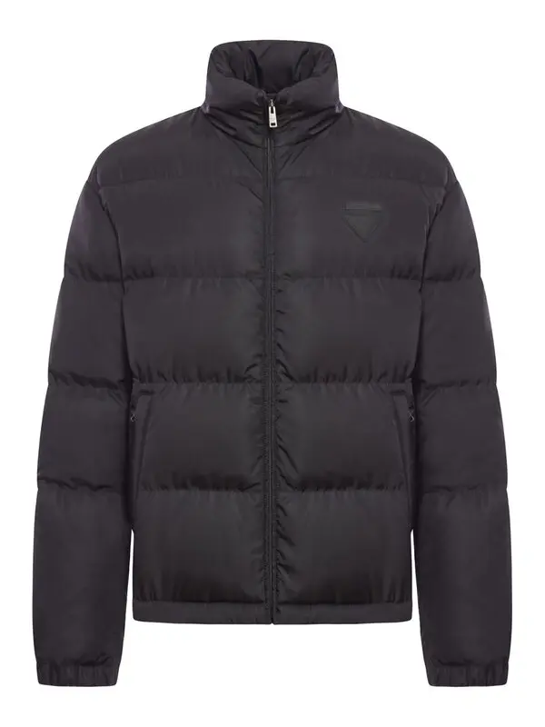 Prada Re-nylon Padded Jacket - Black