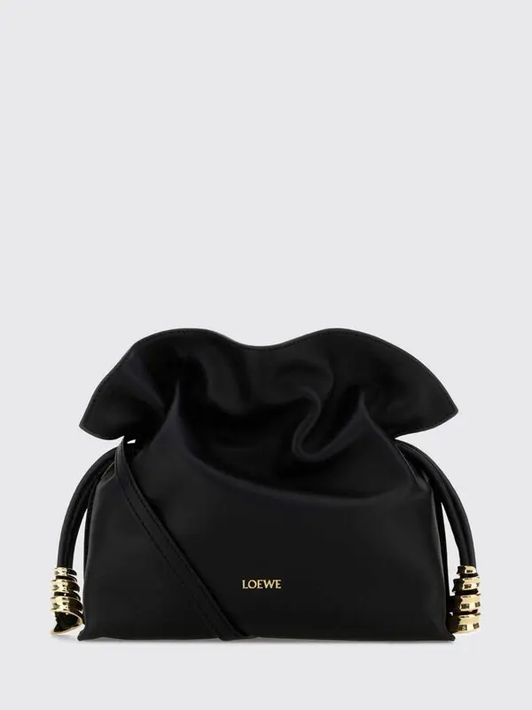 Loewe Flamenco Leather Clutch